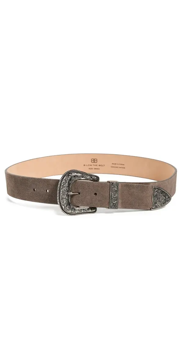 B-low The Belt Frank Suede Belt
