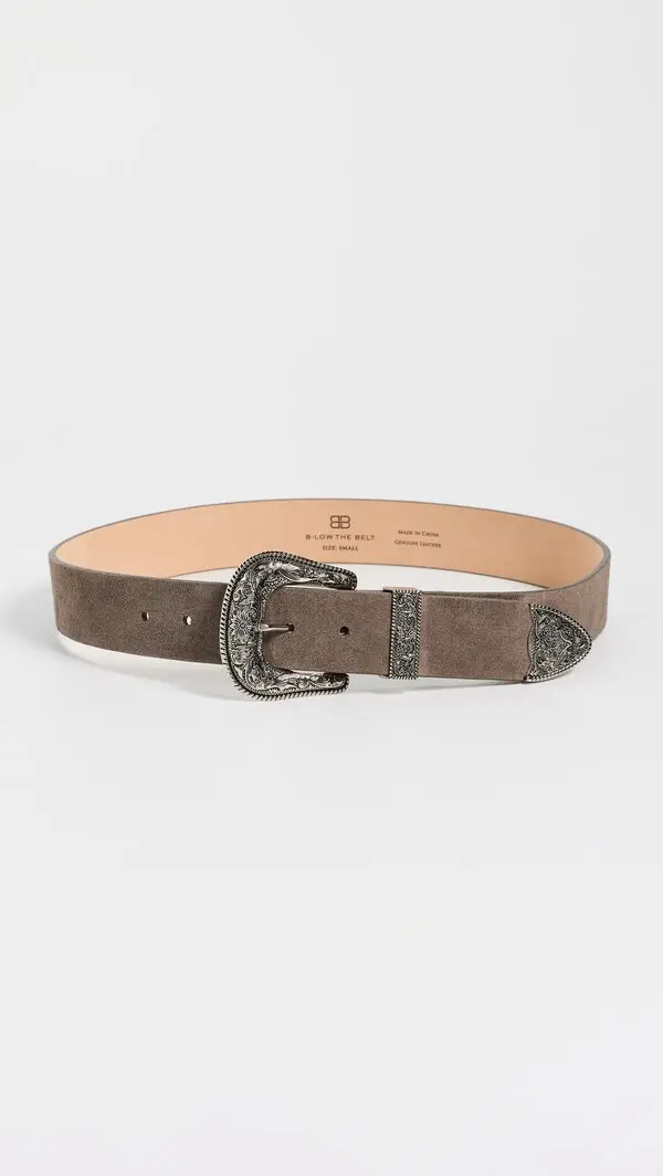 B-low The Belt Frank Suede Belt