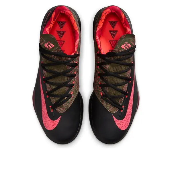Nike Kd 6 "meteorology - Black/atomic Red/medium Olive