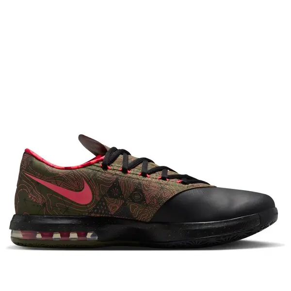 Nike Kd 6 "meteorology - Black/atomic Red/medium Olive