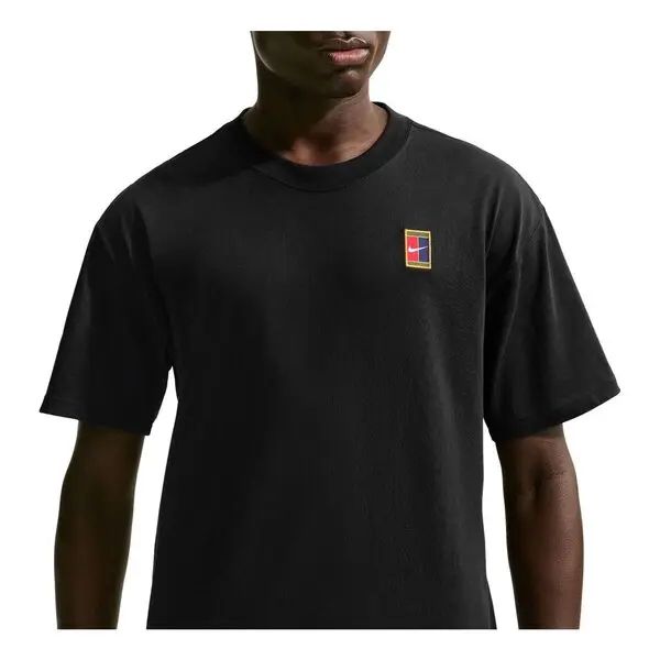 Nike Court Max90 T-shirt - Black