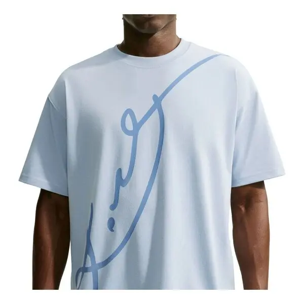 Nike X Kobe Dri-fit T-shirt 'light Armory Blue Work Blue - Light Armory Blue/work Blue