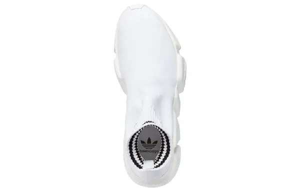 Balenciaga X Adidas Originals Speed 1.0 Sock Sneakers - White/black