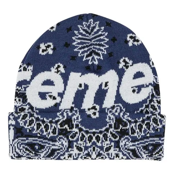 Supreme Bandana Big Logo Beanie
