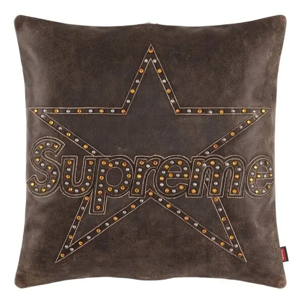 Supreme X Vanson Leathers X B.b. Simon Pillow - Brown