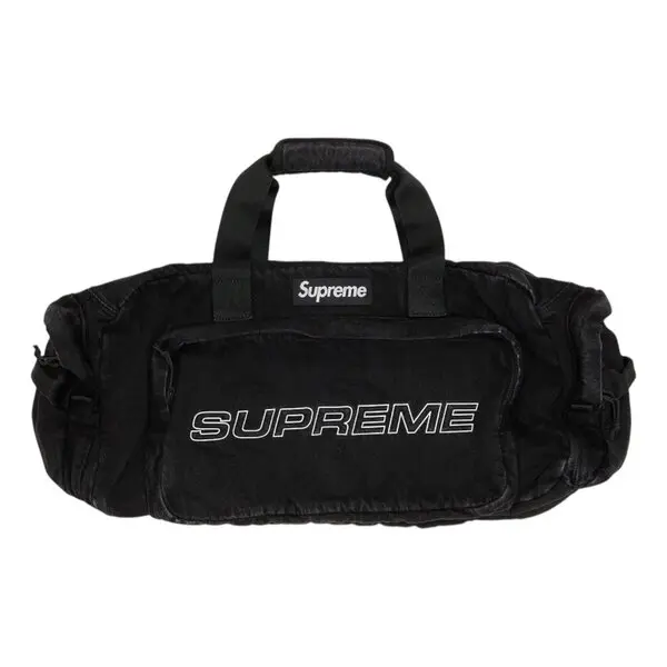 Supreme Denim Duffle Bag