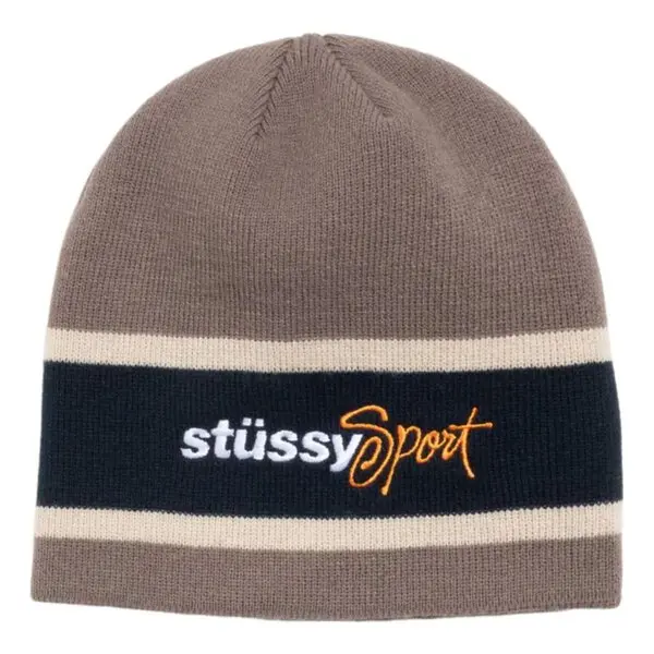 StÜssy Sport Stripe Skullcap - Sand