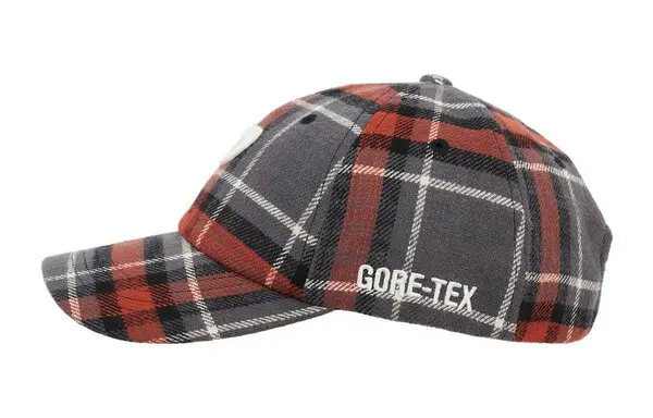 PALACE Gore-tex Plaid 6-panel Cap - Red