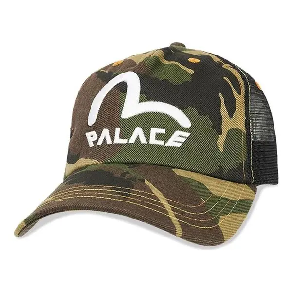 PALACE X Evisu Embroidered Logo Cap - Green