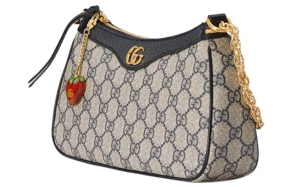 Gucci Ophidia Gg Small Handbag - Beige/blue