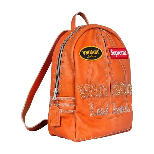 Supreme Fw25 X Vanson Leathers X B.b. Simon Backpack