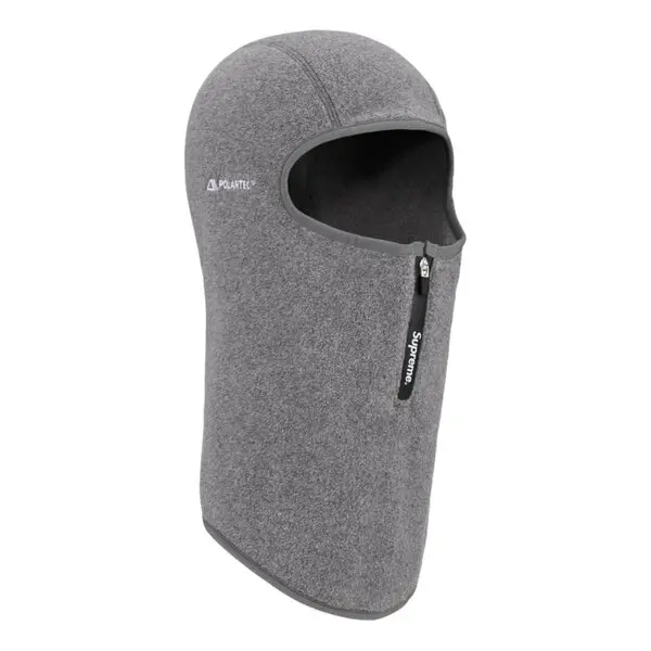Supreme Polartec Zip Balaclava - Grey