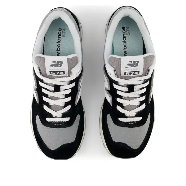 NEW BALANCE 574 Sneakers - Black/white