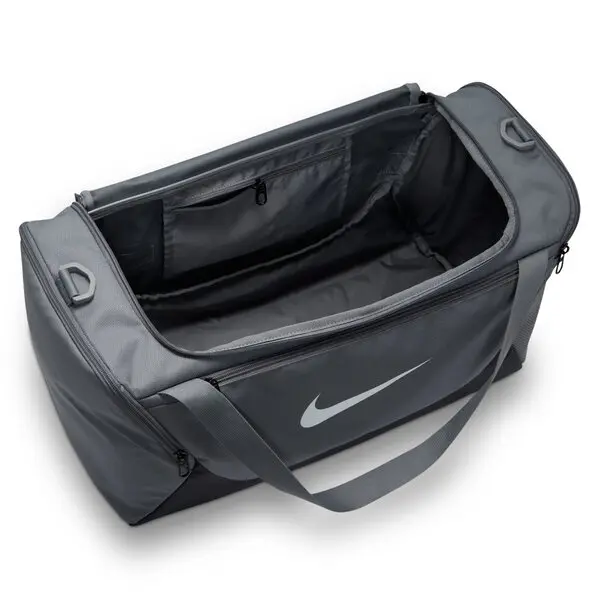 Nike Brasilia 40l Duffle Bag - Smoke Grey/black/white