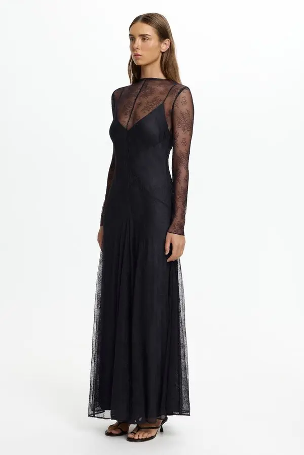 Significant Other Esha Long Sleeve Maxi Dress