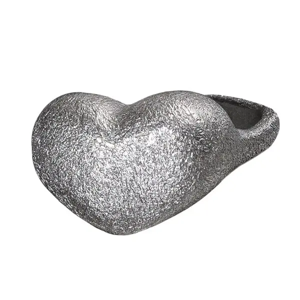 PAUKST STUDIO Textured Heart Ring - Silver