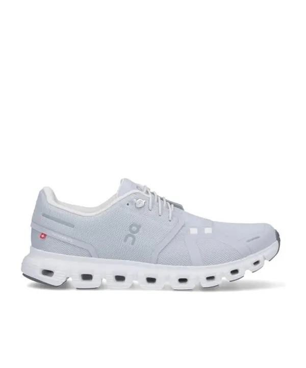 On Cloud 6 Lace-up Sneakers - White