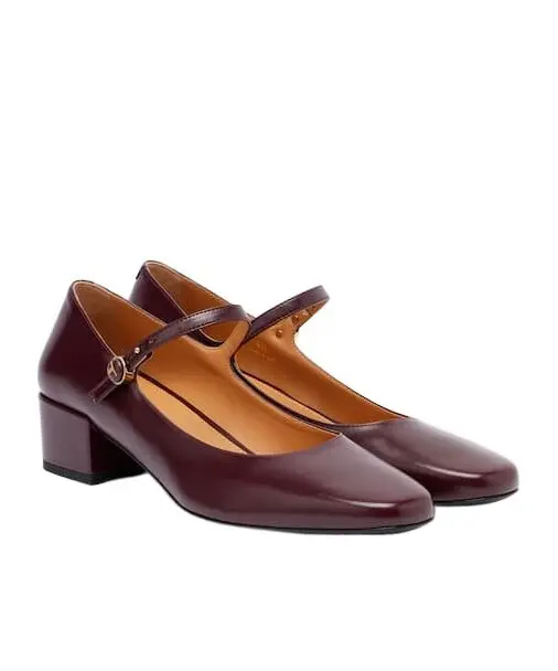 TOD'S Solid Mary Jane Pumps