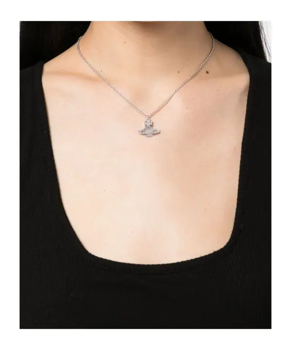 VIVIENNE WESTWOOD Chain Necklace With Orb Pendant