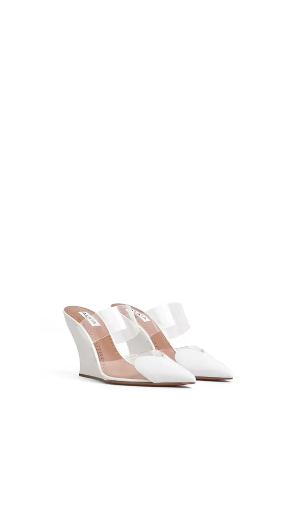 Alaïa Le Cœur Wedge Sandals