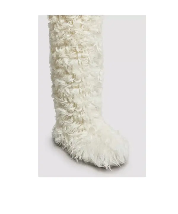 Moncler Beverly High Shearling Boots