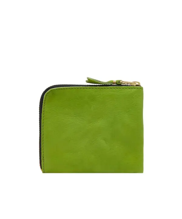 Comme Des Garçons Zip Wallet - Green