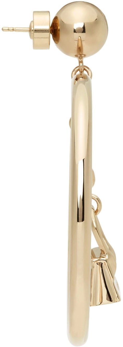 Jacquemus Le Chiquito Pendant Hoop Earrings