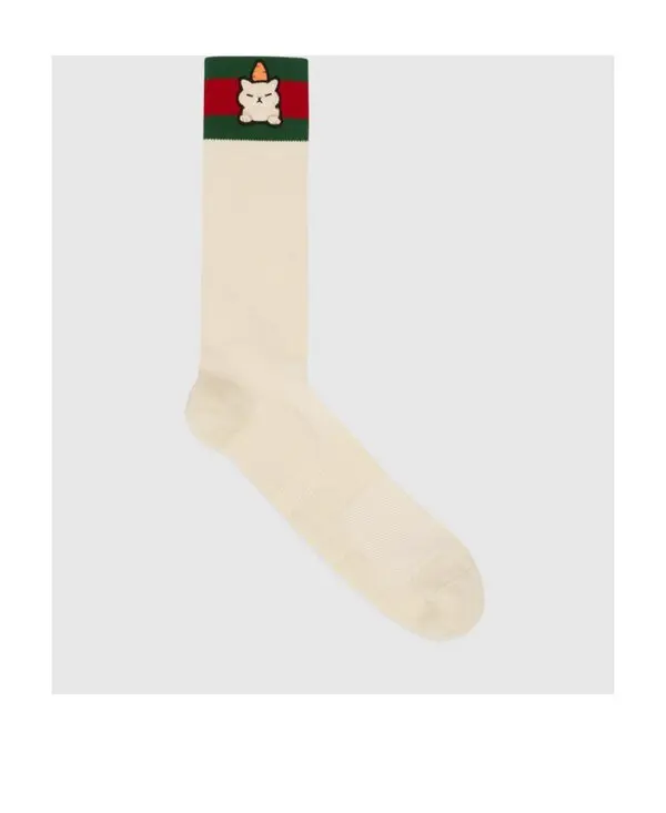 Gucci Animal Decorated Socks