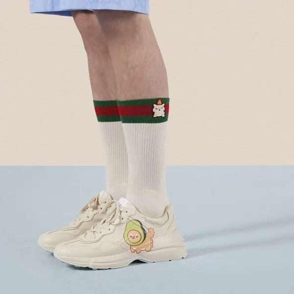 Gucci Animal Decorated Socks