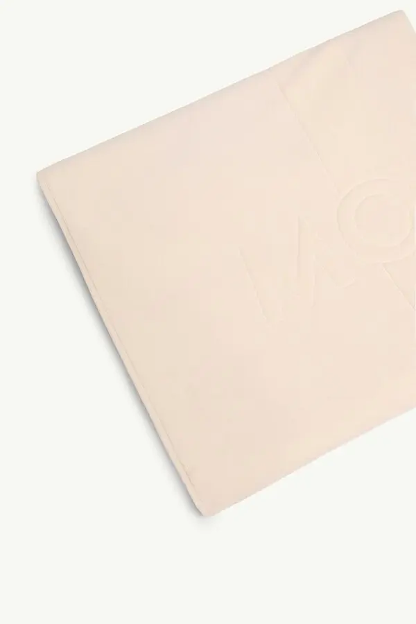 Moncler Logo Cotton Beach Towel
