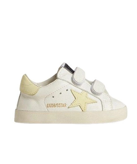 GOLDEN GOOSE Baby School Sneakers - White