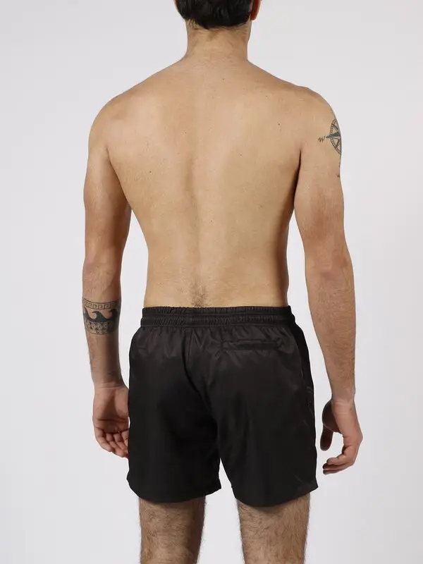 Philipp Plein Hexagon Logo-patch Swim Shorts