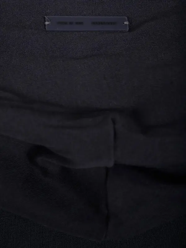 Fear Of God Long Sleeve Hoodie With Logo Patch