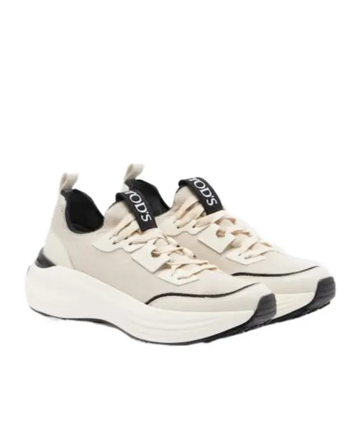 TOD'S Minimalist Low-top Sneakers - White