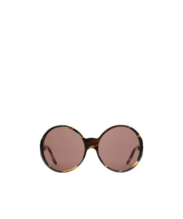 Gucci Round Frame Sunglasses - Nude