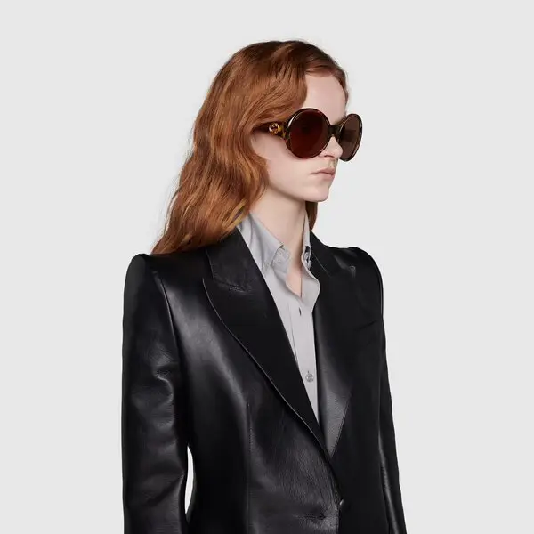 Gucci Round Frame Sunglasses