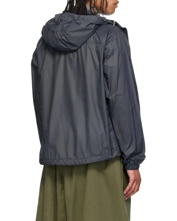 Moncler Lamo Zip-up Hooded Jacket