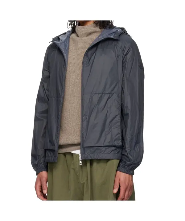 Moncler Lamo Zip-up Hooded Jacket