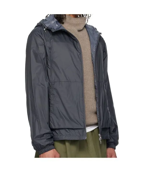 Moncler Lamo Zip-up Hooded Jacket