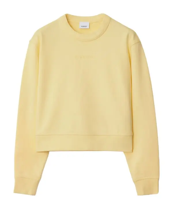 Burberry Long Sleeve Sweatshirt - Nude