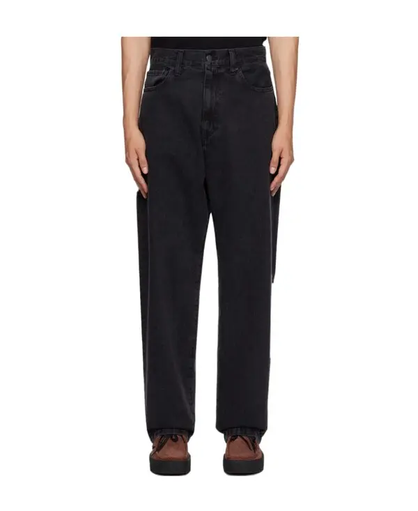 Carhartt Wip Logo Patch Wide Leg Jeans