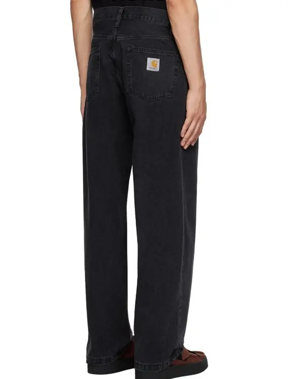 Carhartt Wip Logo Patch Wide Leg Jeans