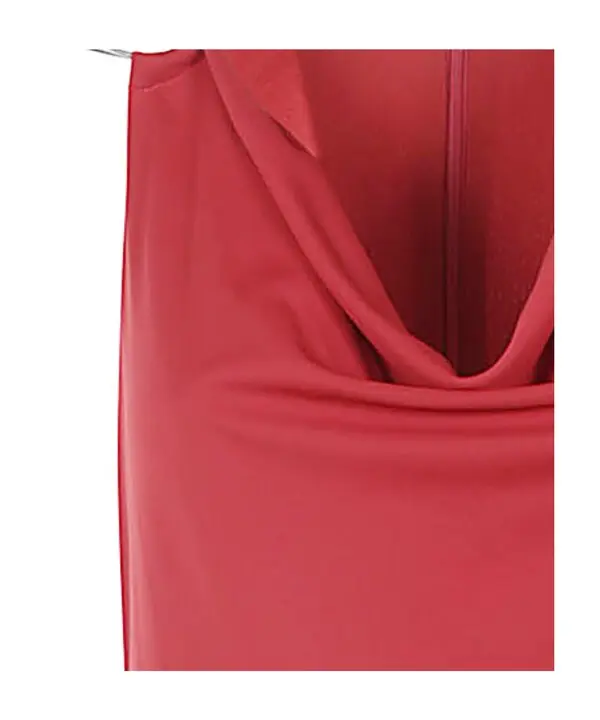 Ralph Lauren Sleeveless Gown - Madison Red