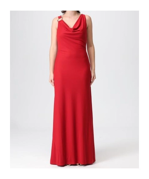 Ralph Lauren Sleeveless Gown - Madison Red
