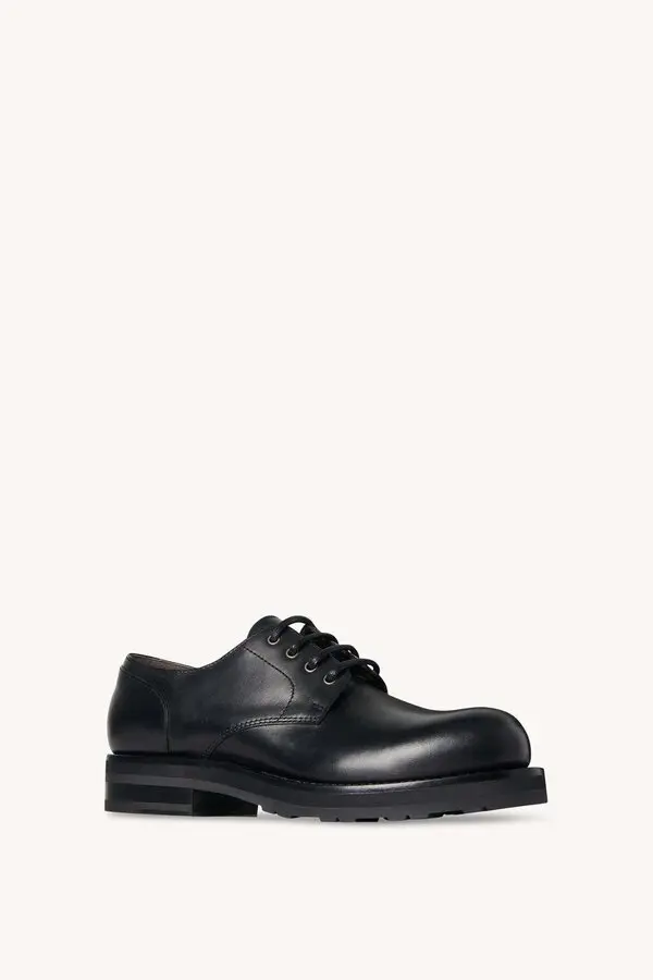 THE ROW Leather Derby Shoes