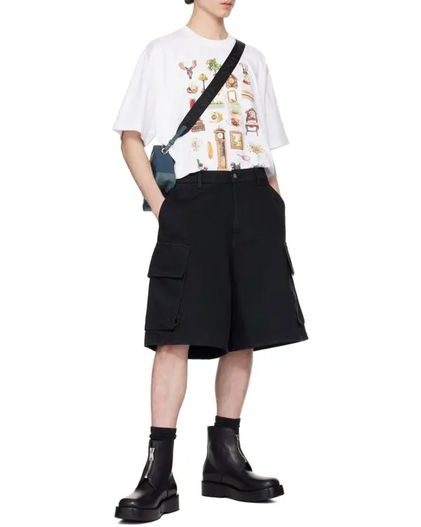 J.W.ANDERSON Jw Anderson Diorama-printed T-shirt - White