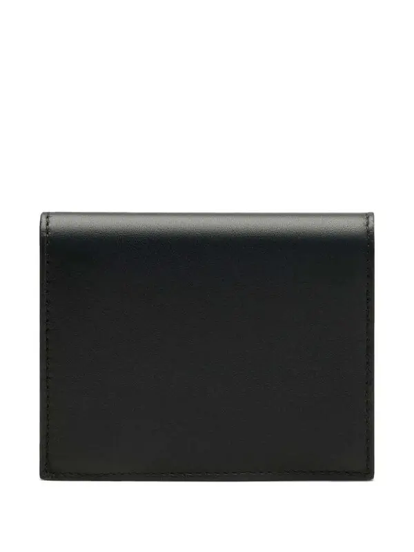 AMI Paris De Coeur Bi-fold Leather Wallet