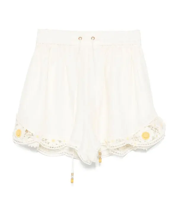Zimmermann Everley Shorts - White