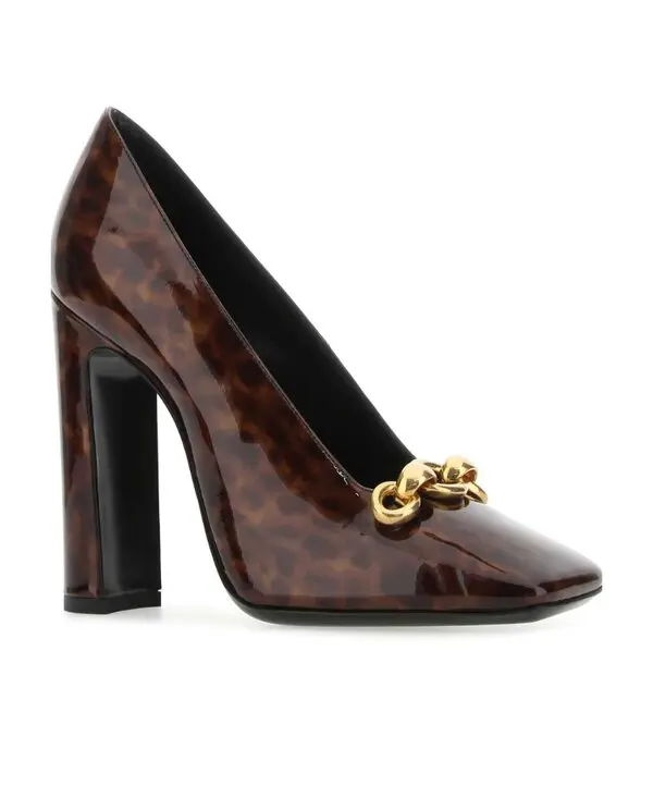 Saint Laurent Silvana Square Toe Pumps