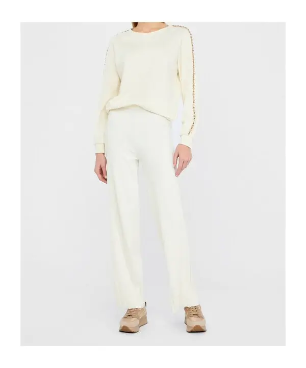 Liu Jo Embellished Crewneck Sweatshirt